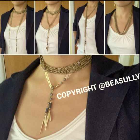 Stella & Dot | Jewelry | Stella Dot Laurel Lariat Necklace | Poshmark